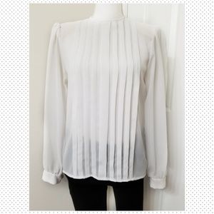 jonathan martin | Tops | Vintage White Blouse | Poshmark